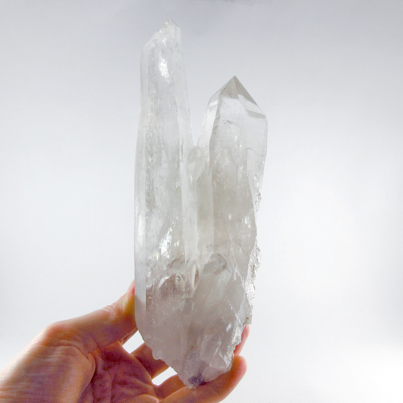 Large Clear Quartz Cluster – folk-stone.com