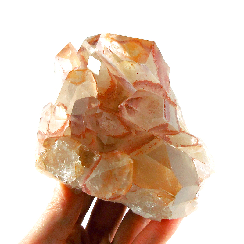 Peach / Mauve Quartz Cluster – folk-stone.com