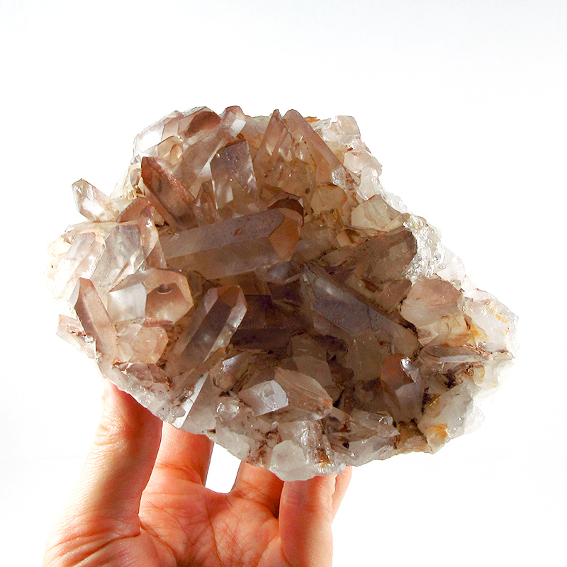 Peach / Mauve Quartz Cluster – folk-stone.com