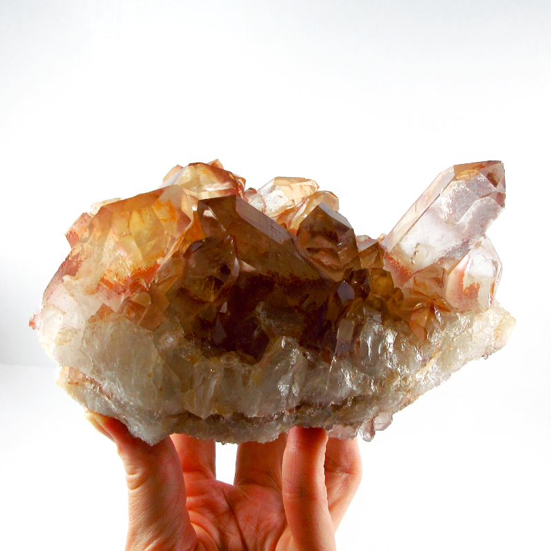 Peach / Mauve Quartz Cluster – folk-stone.com