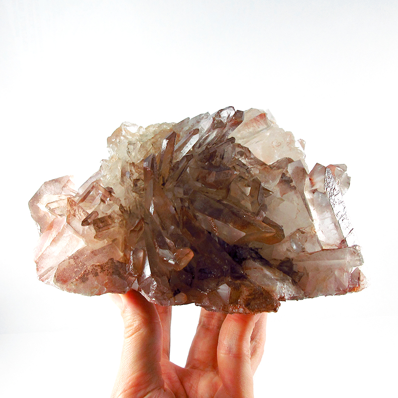 Peach / Mauve Quartz Cluster – folk-stone.com
