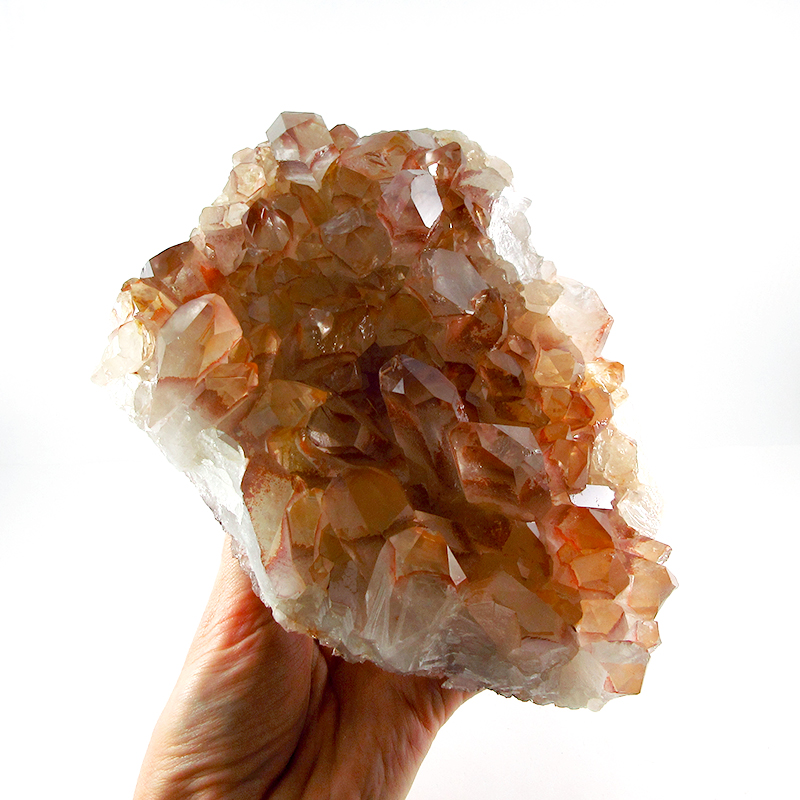 Peach / Mauve Quartz Cluster – folk-stone.com